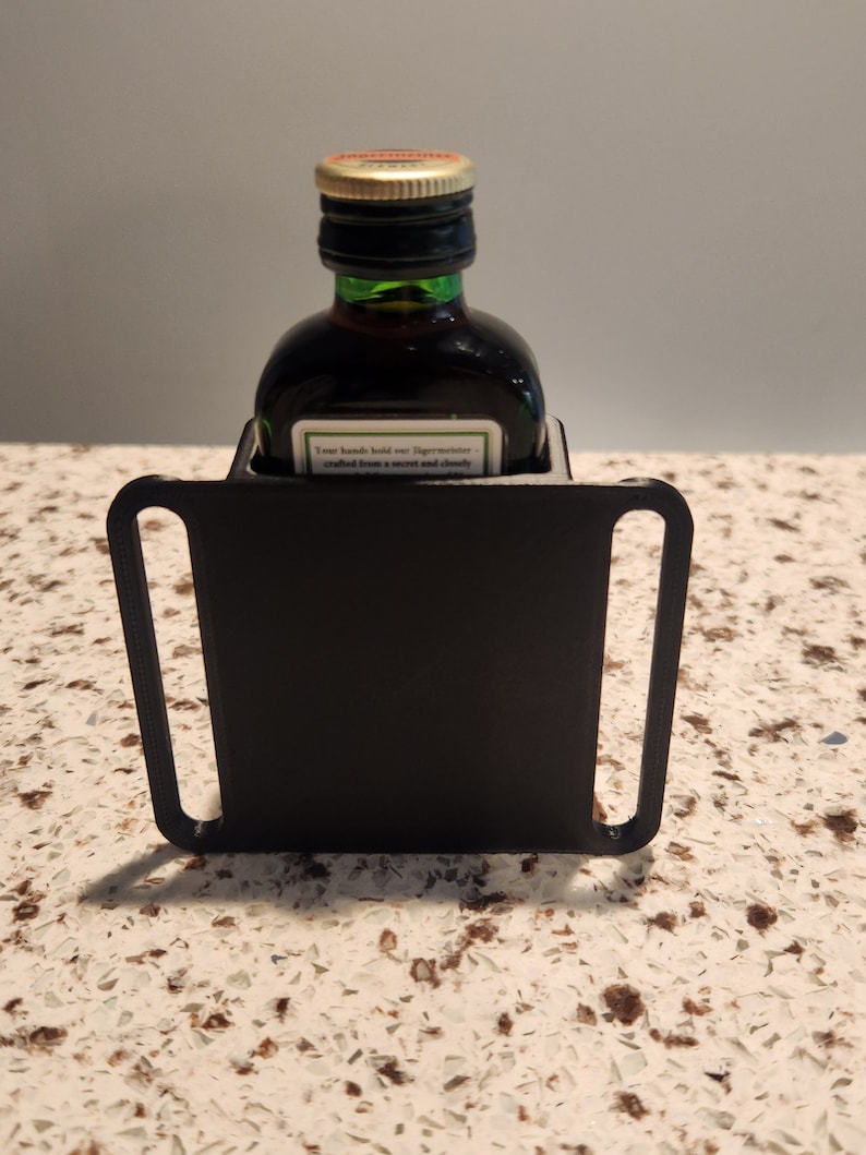 Jagermeister Belt Holster, Tactical 50ml Mini Jager Nipper Bottle ...
