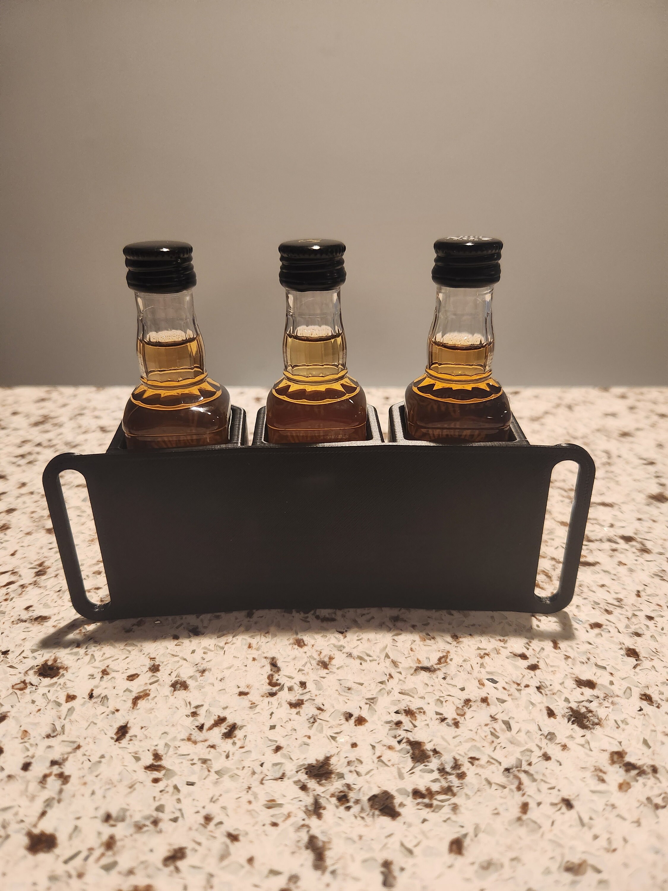 Triple Jack Daniels Belt Holster, 50ml Tennessee Whisky Nipper Bottle ...