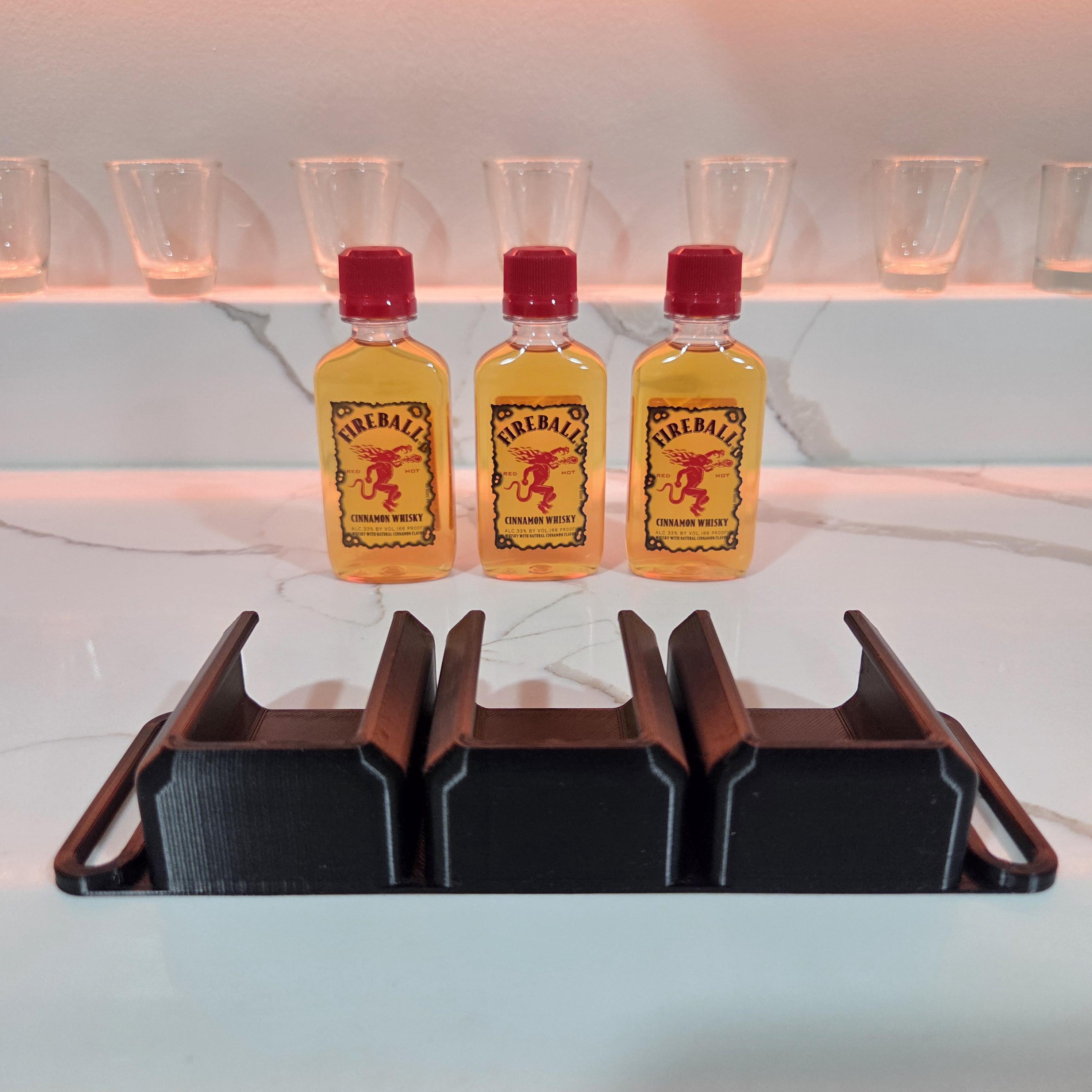 Triple Fireball Belt Holster, 50ml Red Hot Cinnamon Whisky Nipper ...