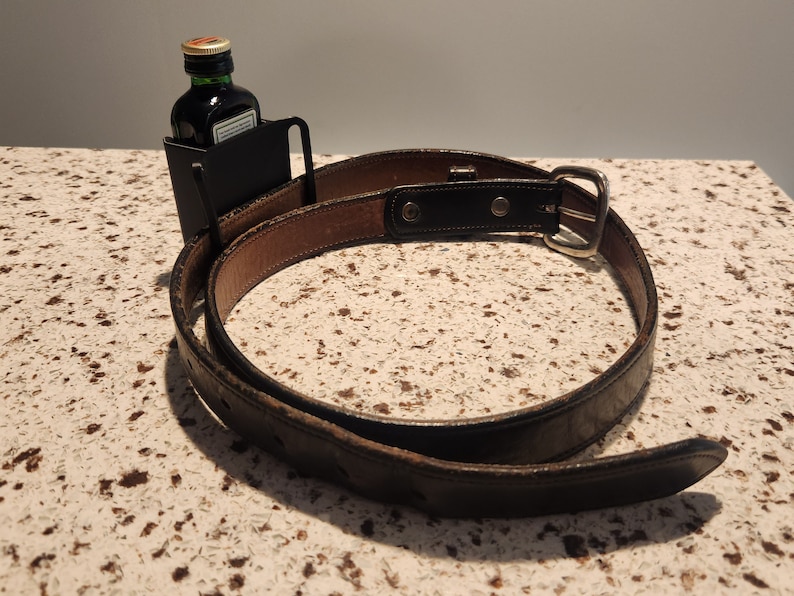 Jagermeister Belt Holster, Tactical 50ml Mini Jager Nipper Bottle ...