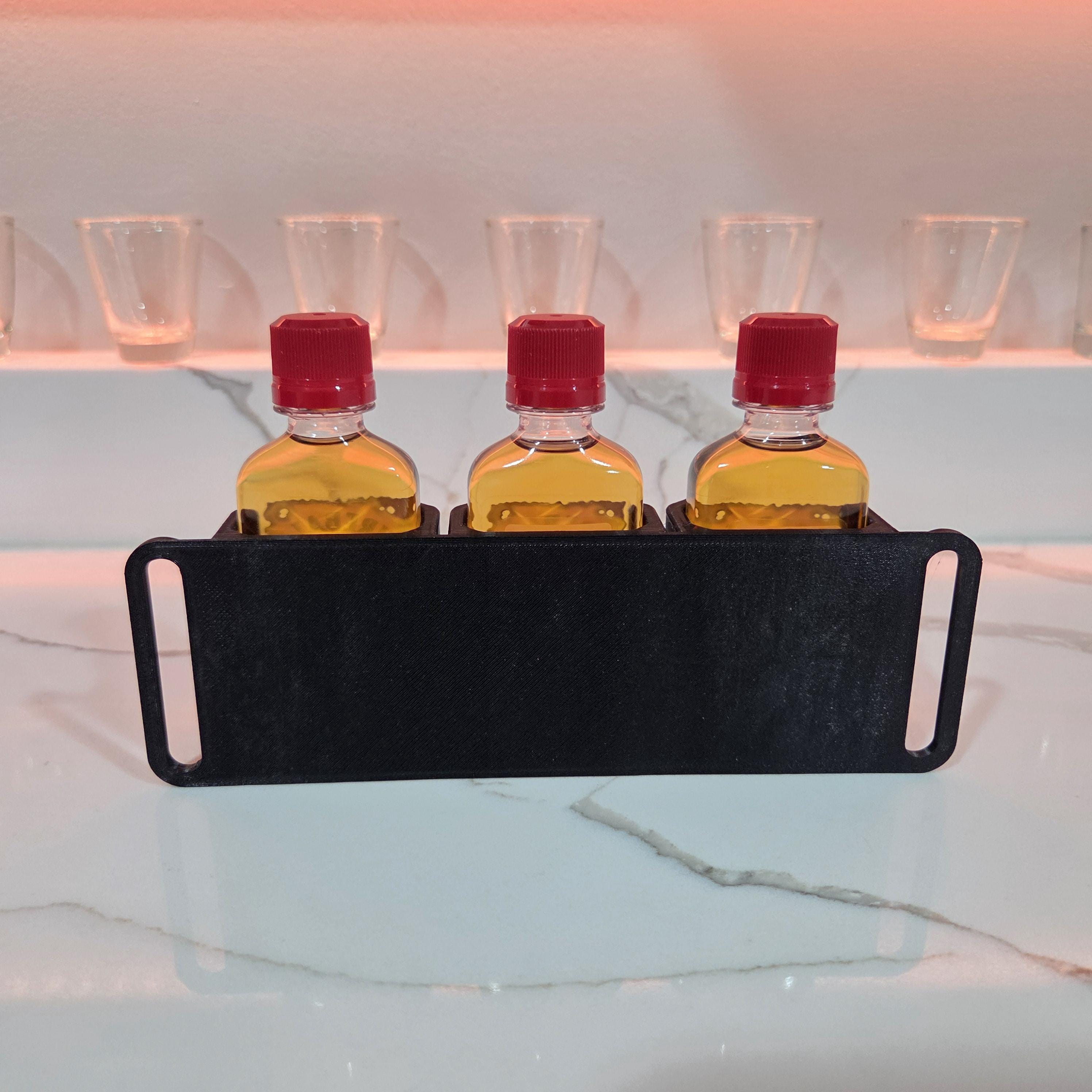 Triple Fireball Belt Holster, 50ml Red Hot Cinnamon Whisky Nipper ...