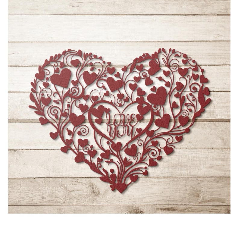 Heart decor - Etsy