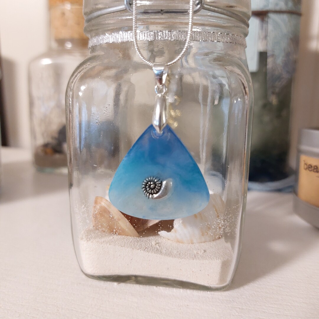 Seashell Necklace, Ocean Necklace, Beach Sand Necklace, Beach Jewelry ...