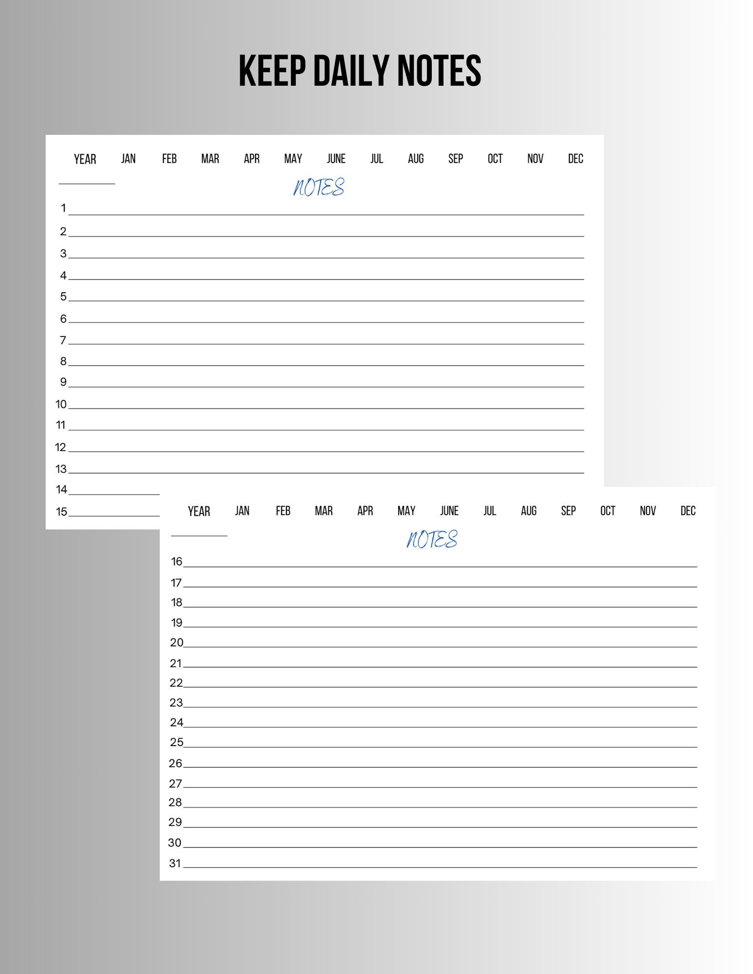 Monthly Body Symptom Tracker, Printable Symptom Tracking Journal ...