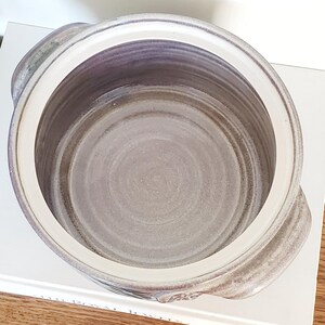 Robin Hopper Art Pottery Hand Painted Ceramic Round Casserole, Floral ...