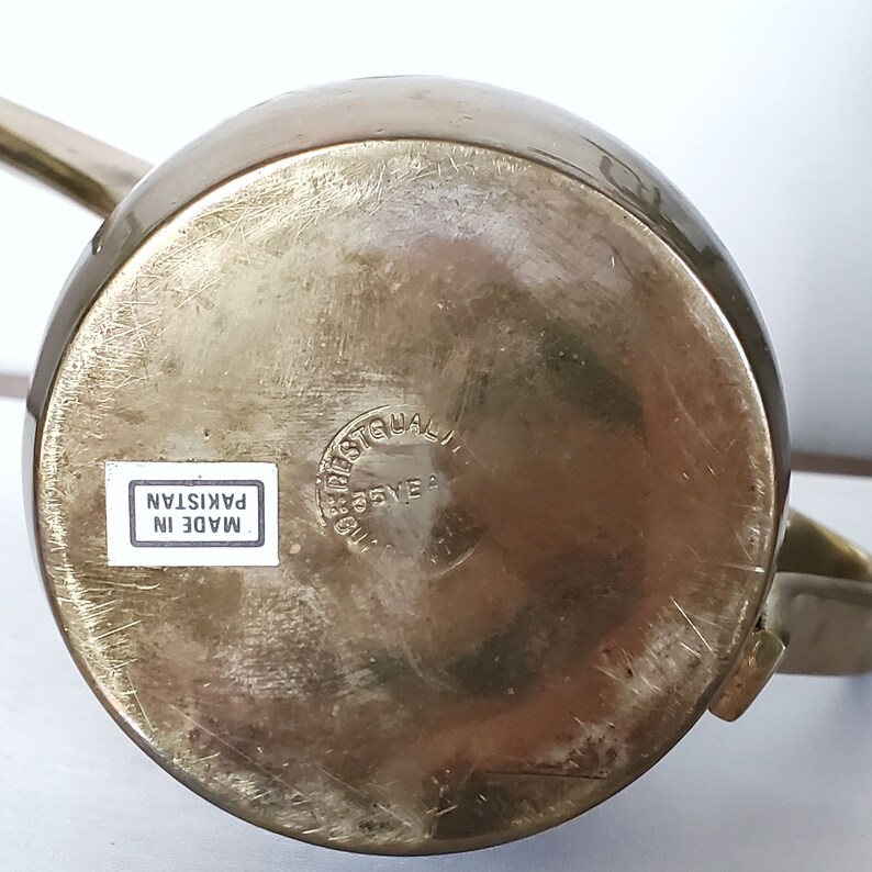 Vintage Dallah Brass Coffee Pot, Middle East Arabic Coffee Kettle, Made ...