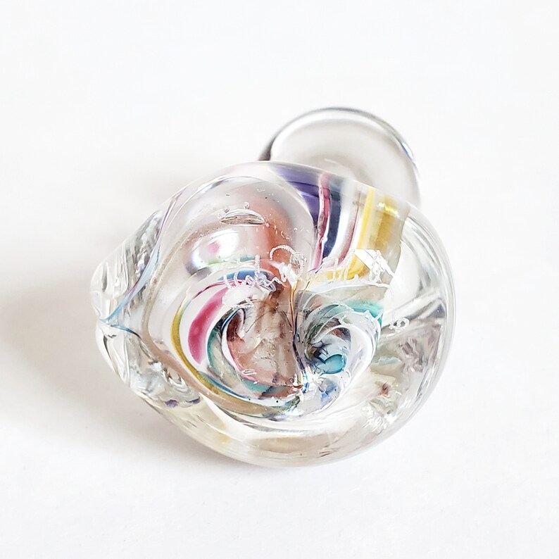 Art Glass Cat Paperweight Figurine by John Desmeules, Glass Dimensions ...