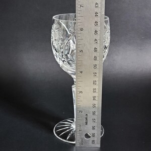 6.25 Inch Tall, Set of 4 Country Rose by Sears Wine Glasses, Vintage ...