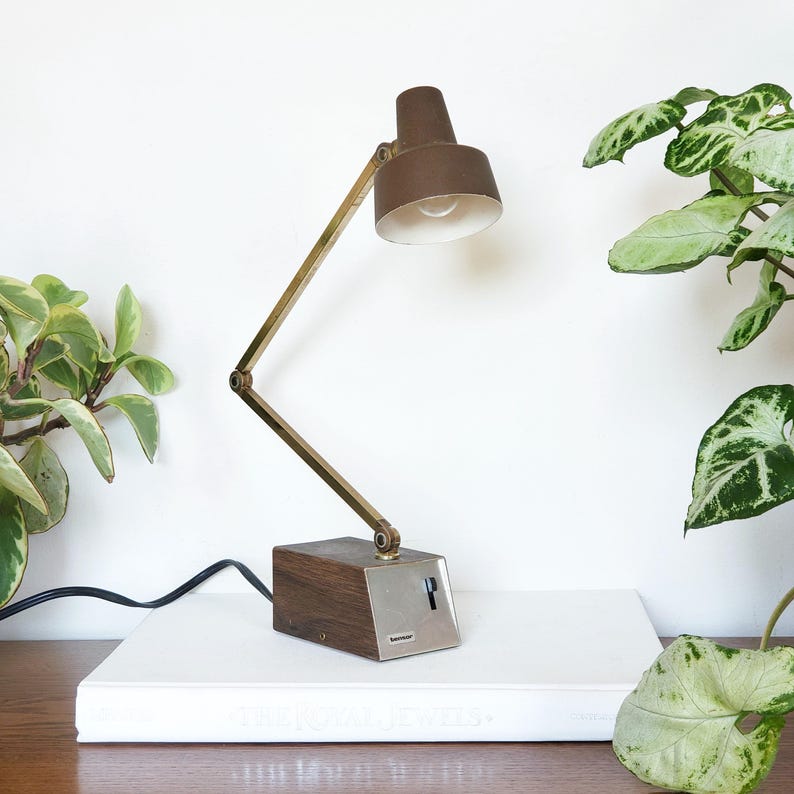 Small Folding Table Lamp, Tensor Adjustable Lamp, Small Articulating ...