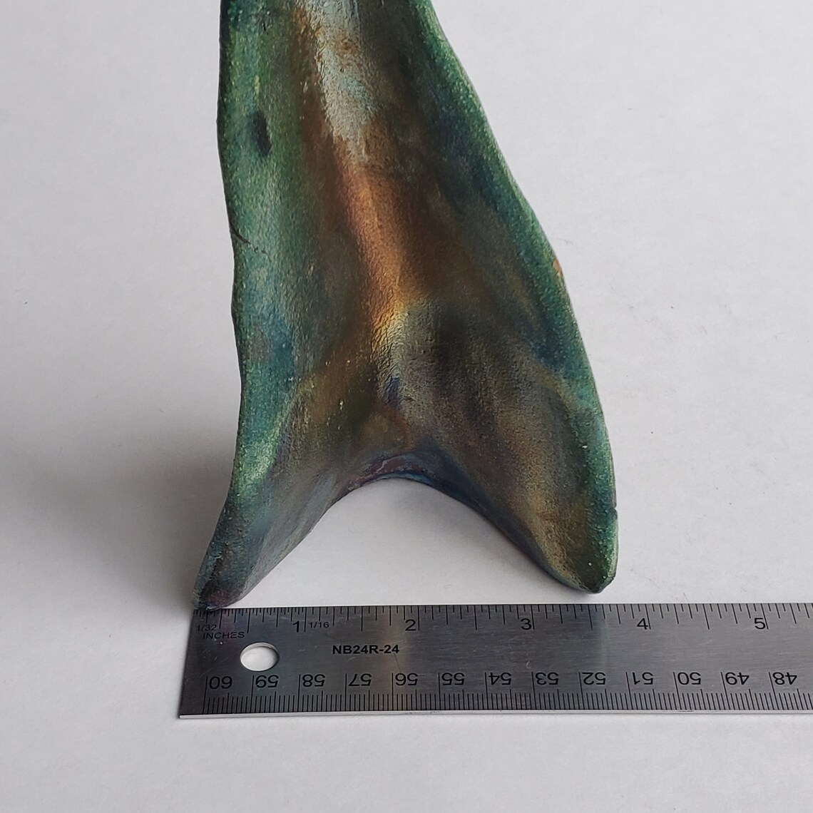 Priscilla Fursdon Green Raku Pottery Lady in Cloak, Studio Pottery ...