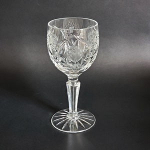 6.25 Inch Tall, Set of 4 Country Rose by Sears Wine Glasses, Vintage ...