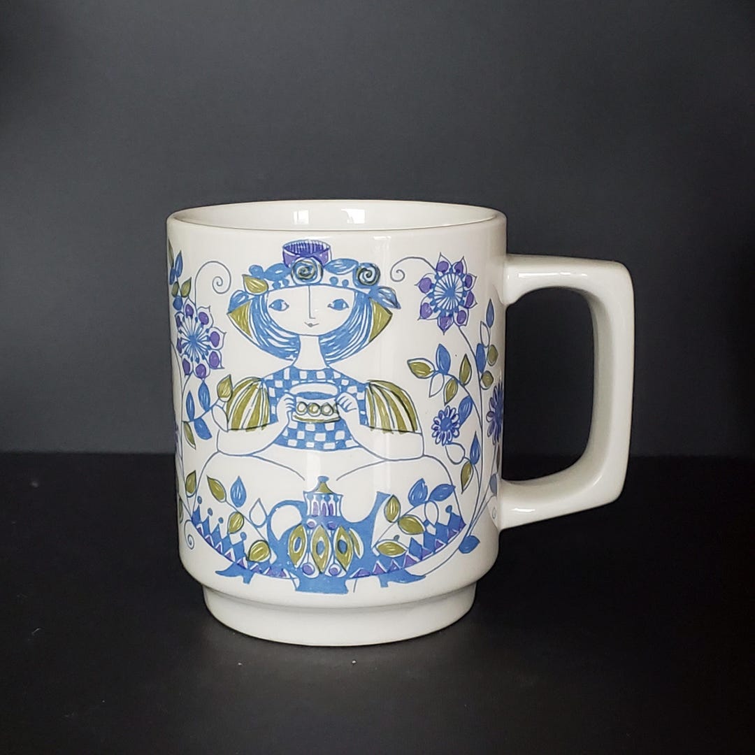Lotte coupe by Figgjo, Norway, Ceramic Mug - Etsy