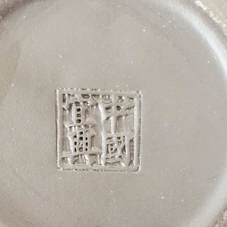 Purple Clay Chinese Tea Set With Foo Dog, Ceramic Tea Set, Mini Teapot ...