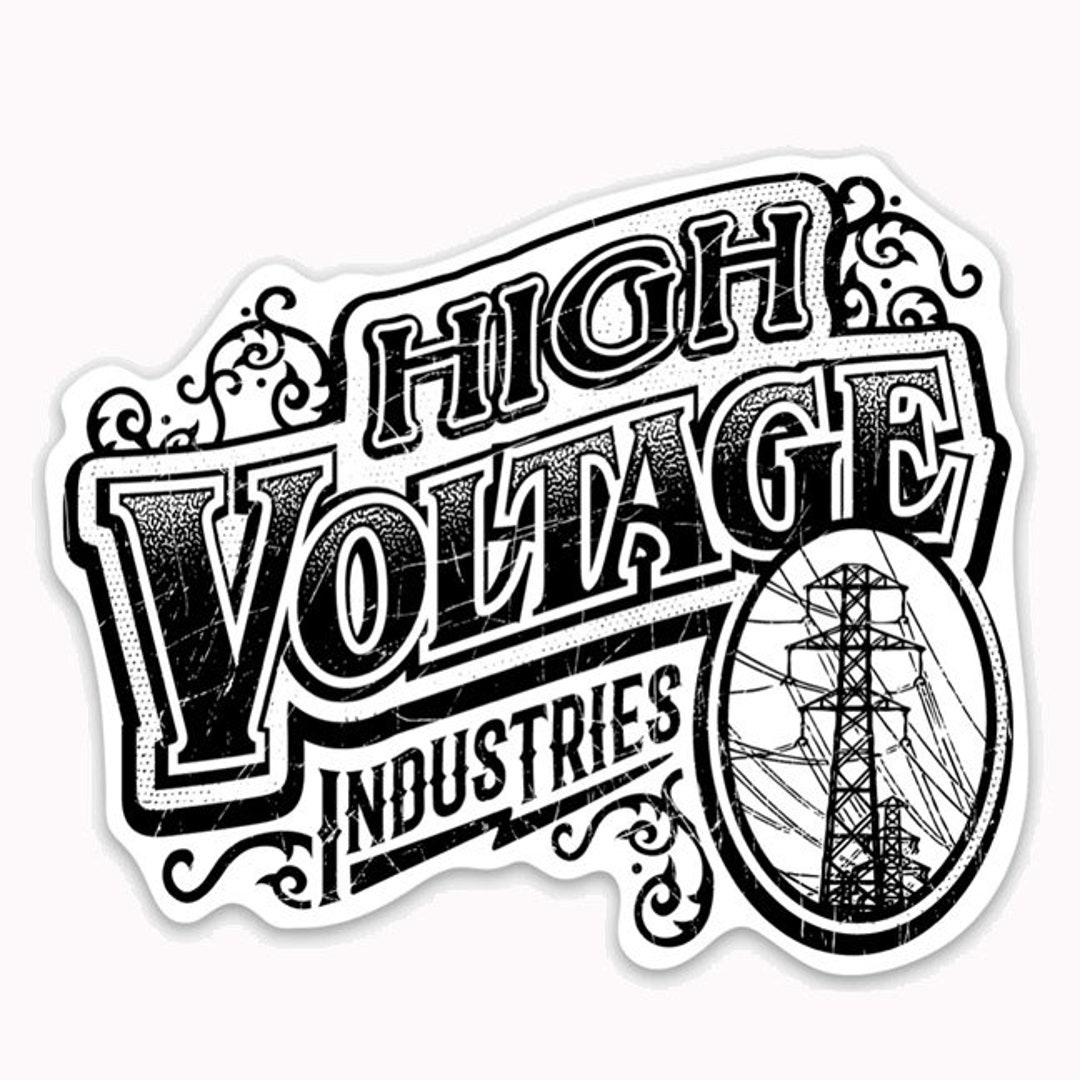 HVI Vintage Logo Sticker - Etsy