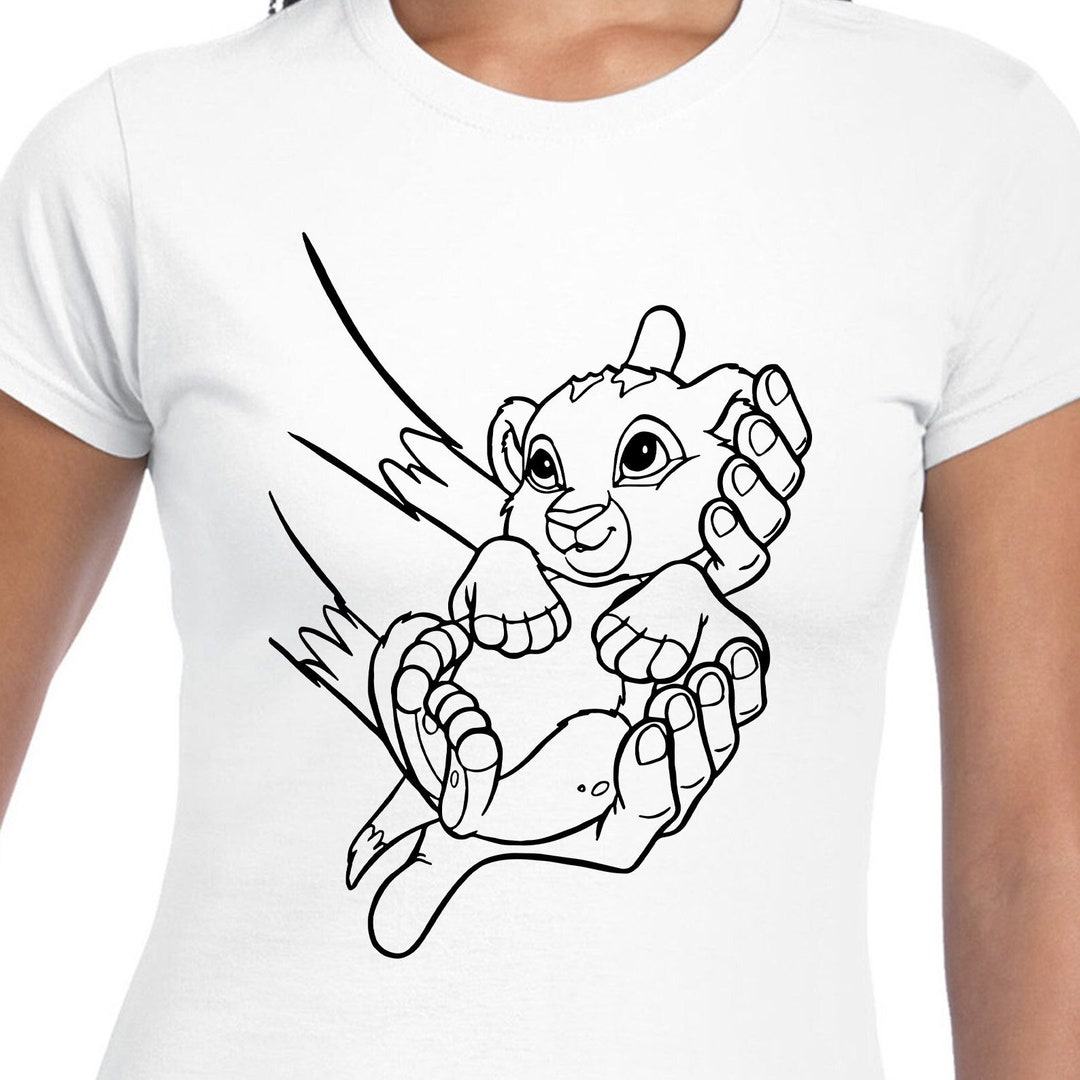 Baby Simba Digital Cut Files | Cricut | Silhouette Cameo | Svg Cut ...