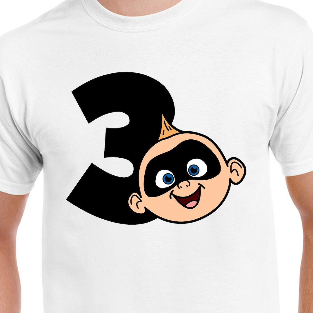 Jack-jack 3rd Birthday Digital Files | Cricut | Silhouette Cameo | Svg ...