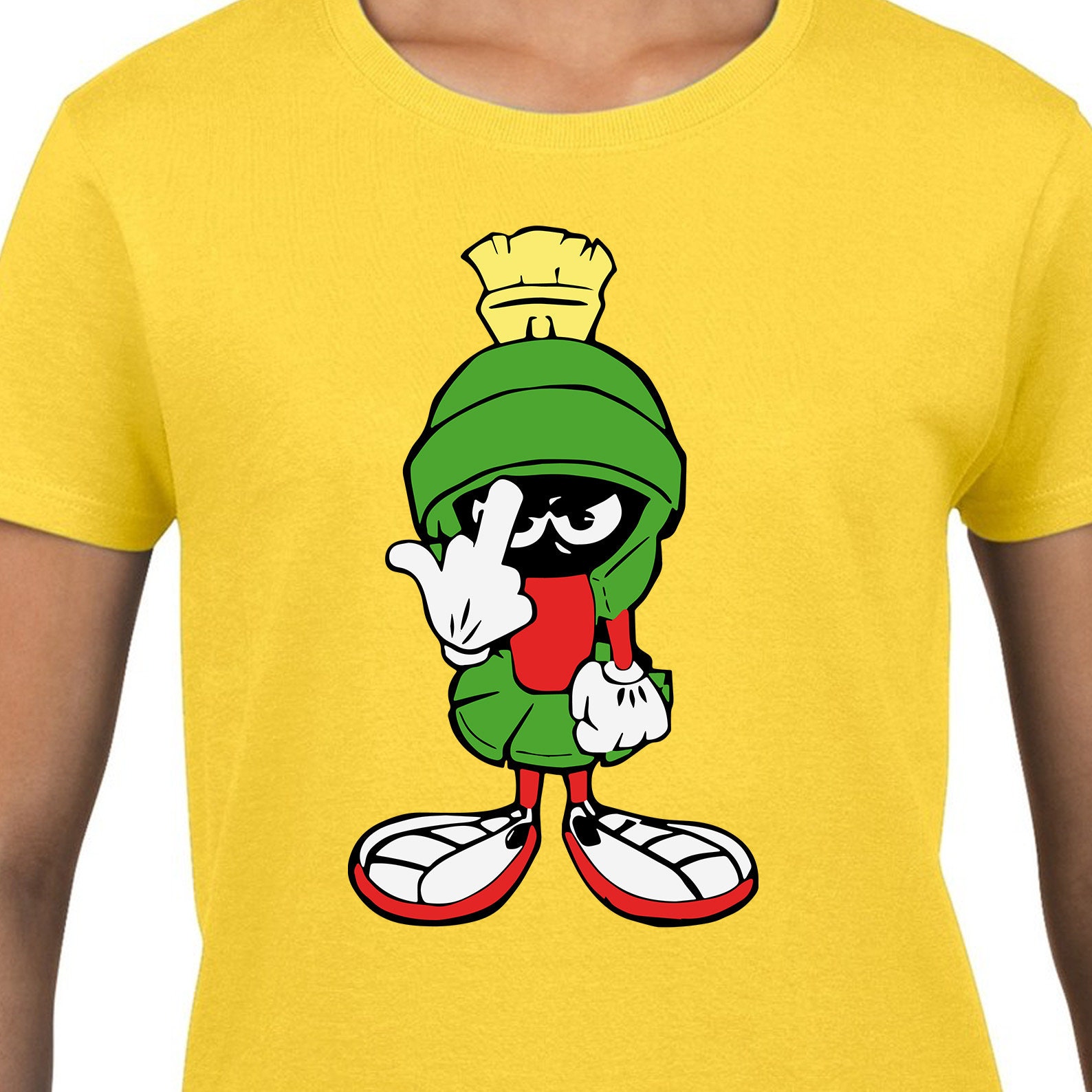 Marvin Middle Finger Cut Files Cricut Silhouette Cameo - Etsy