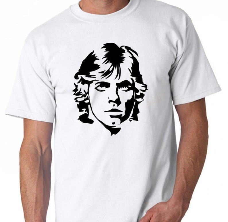 Luke Skywalker Cut Files Cricut Silhouette Cameo Svg Cut - Etsy