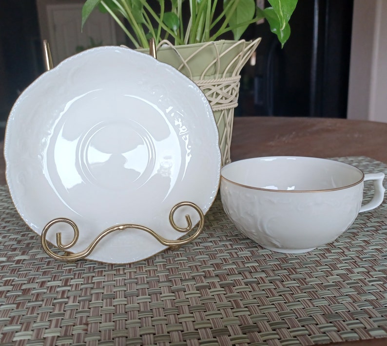 Vintage Ivory Cup and Saucer Rosenthal Classic Made in Germany - Etsy