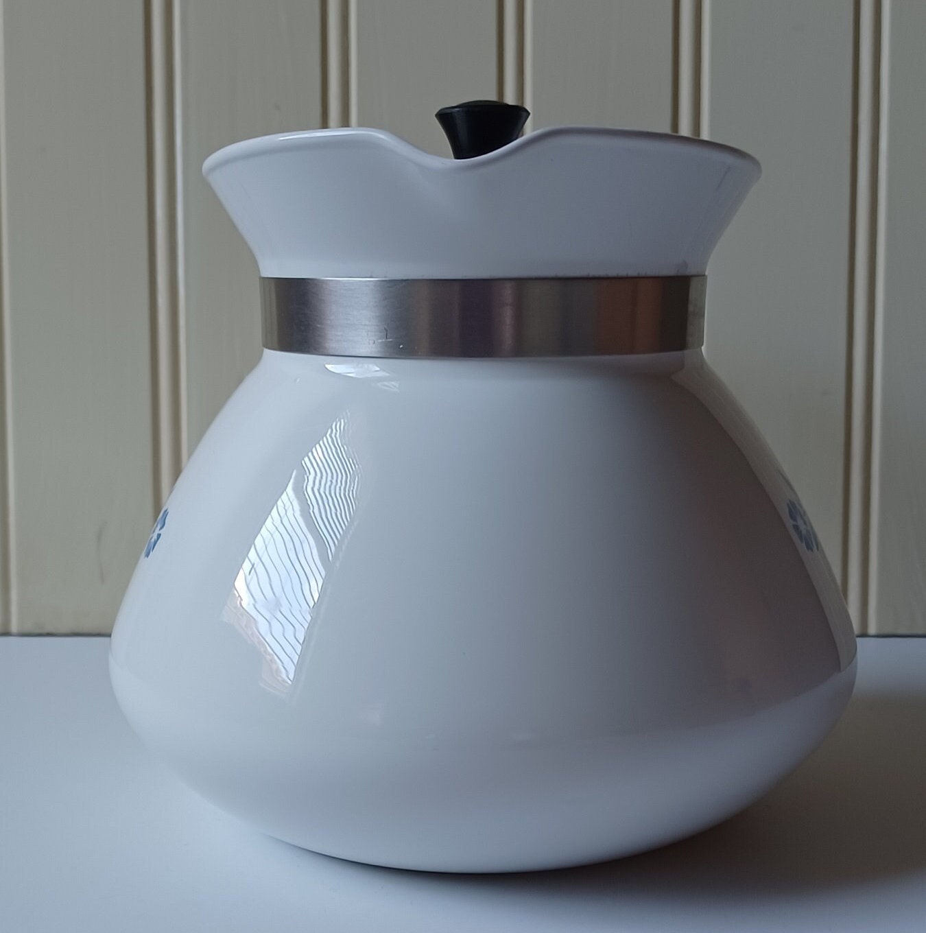 Corning Ware Teapot Blue Cornflower Vintage 6 Cup P-104 - Etsy
