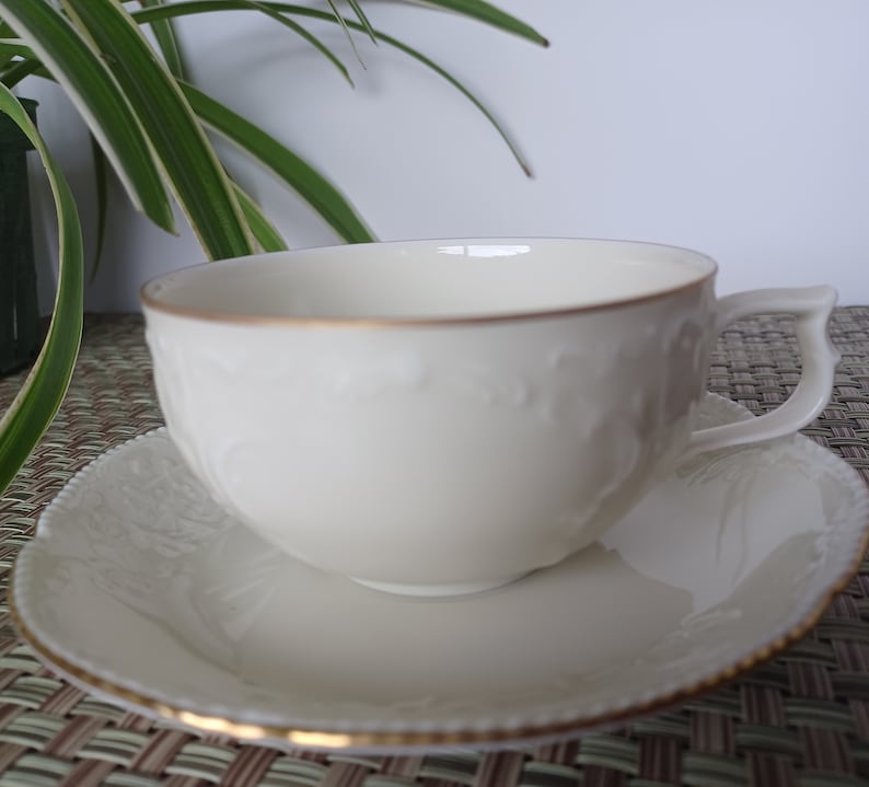 Vintage Ivory Cup and Saucer Rosenthal Classic Made in Germany - Etsy