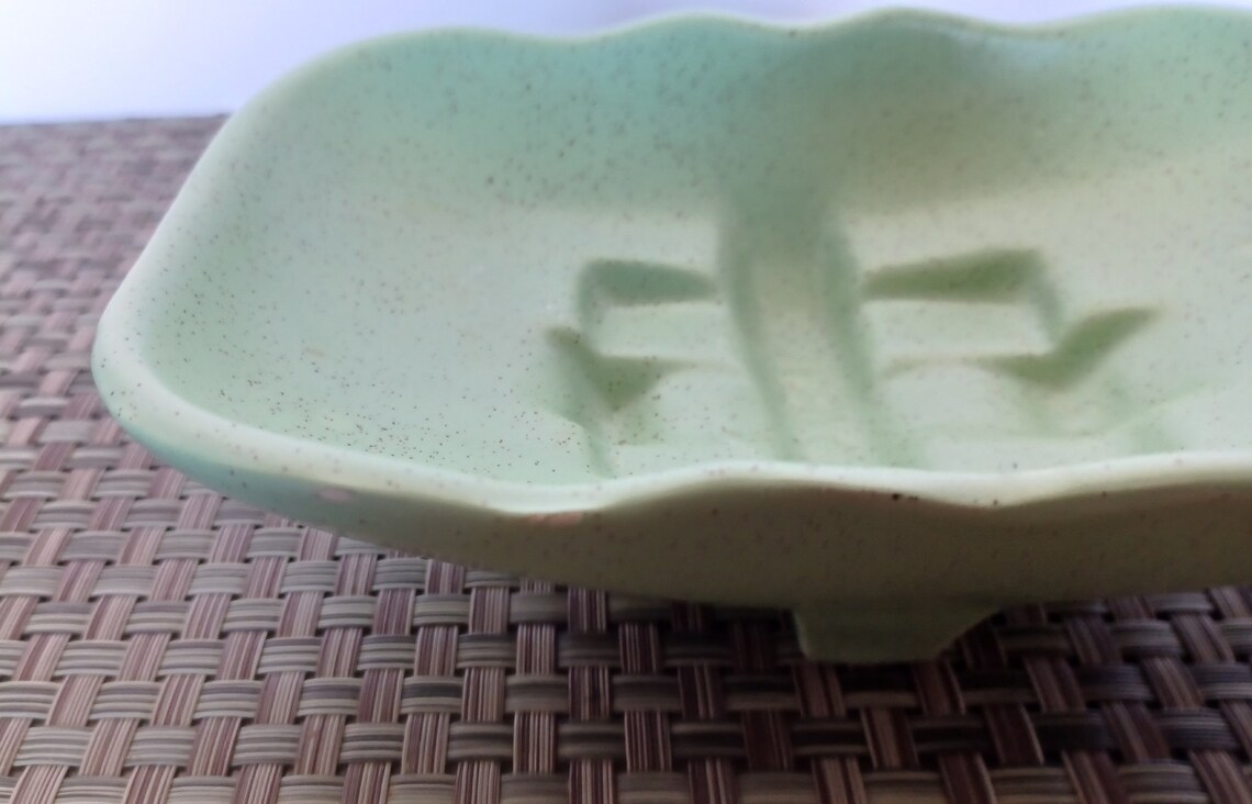 Mccoy USA Planter Shallow Green Vintage Multi Use Item Soap - Etsy