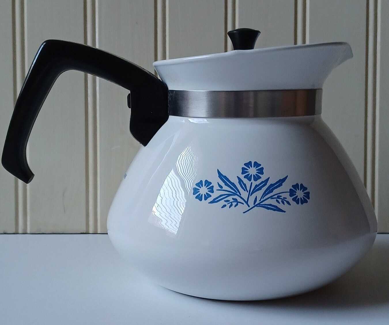 Corning Ware Teapot Blue Cornflower Vintage 6 Cup P-104 - Etsy