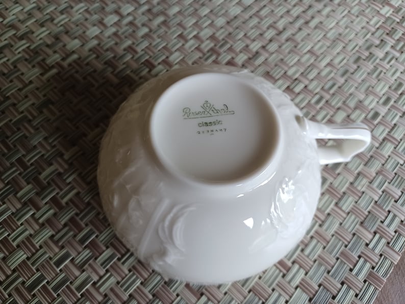 Vintage Ivory Cup and Saucer Rosenthal Classic Made in Germany - Etsy