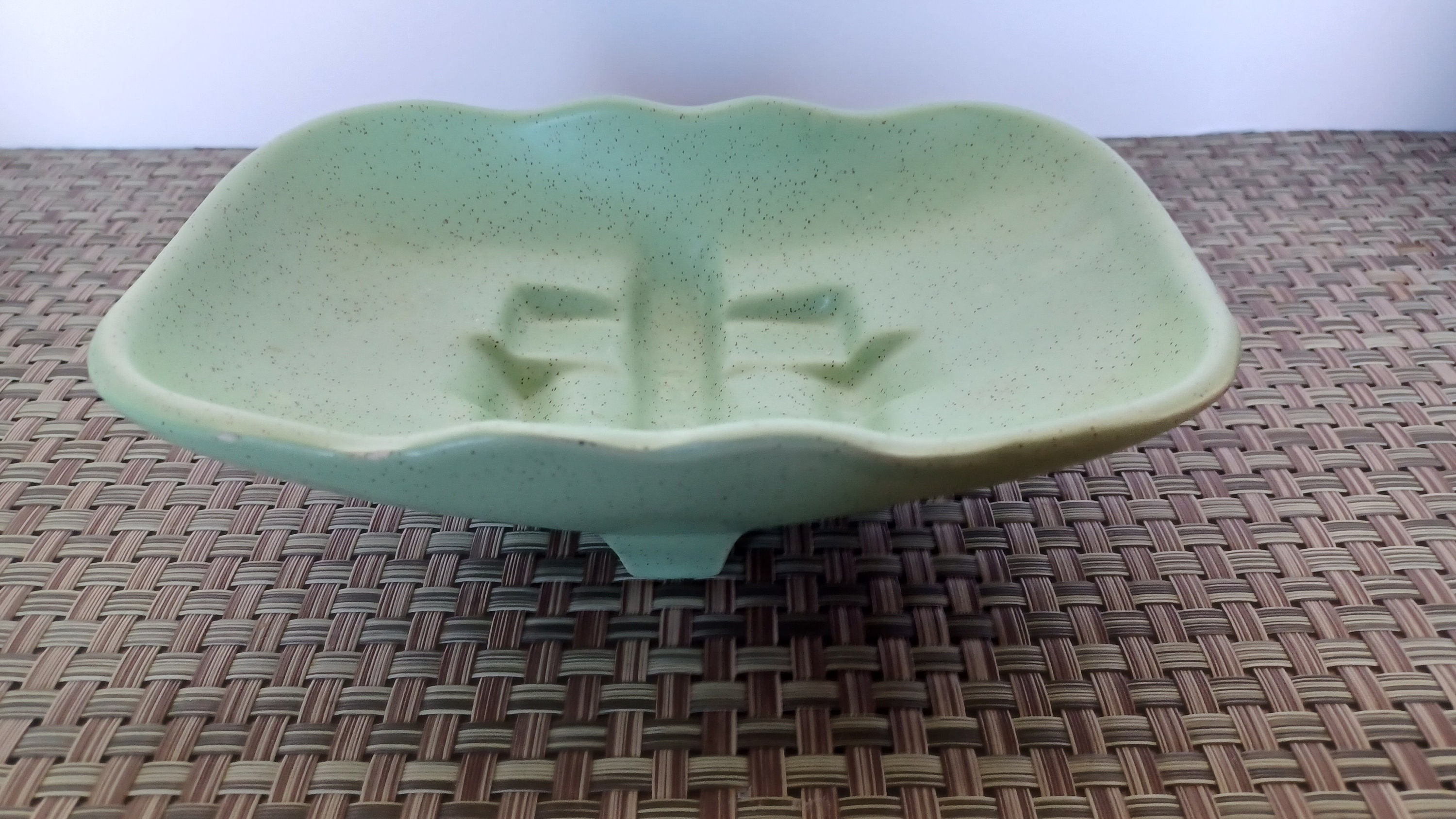 Mccoy USA Planter Shallow Green Vintage Multi Use Item Soap Dish ...