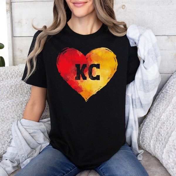 Kc Chiefs Shirt - Etsy