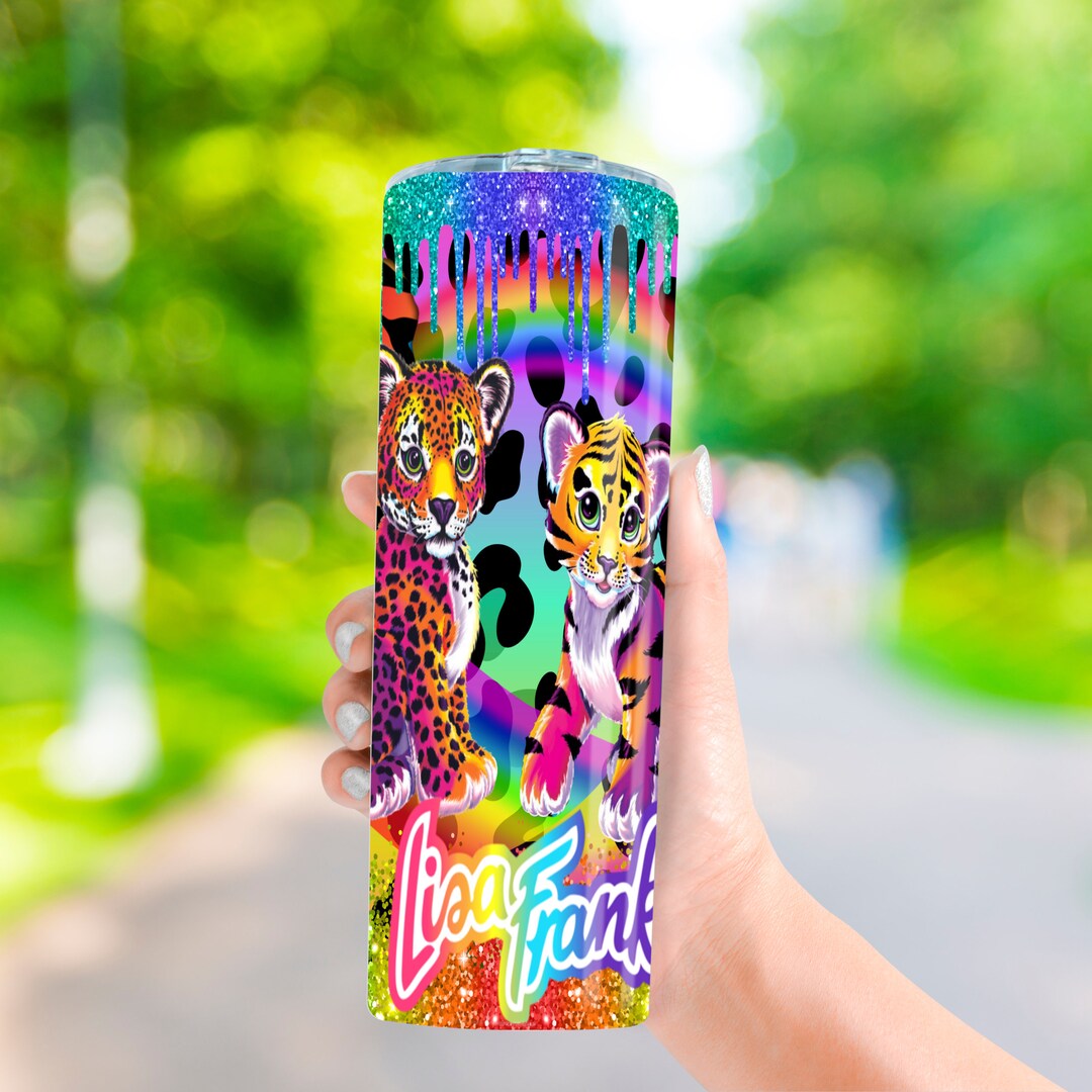 Lisa Frank Tumbler, Lisa Frank Cup, 20oz Straight Tumbler, Personalized ...