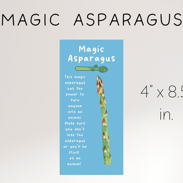 Magic asparagus bluey - Etsy Nederland