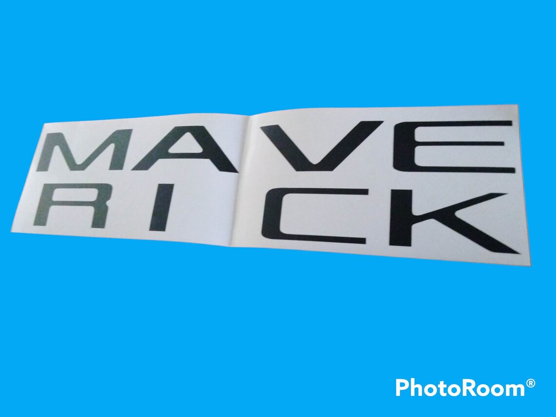2022 Maverick Tailgate Lettering - Etsy