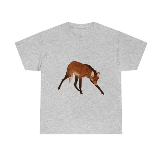 Maned Wolf Walking Fox-on-stilts Brazil Unisex Heavy Cotton - Etsy