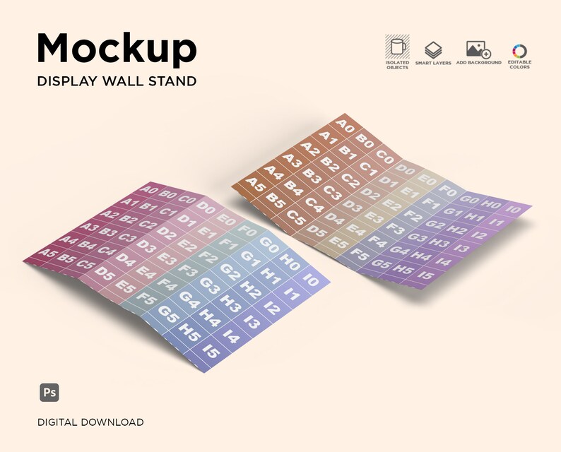 Tri Fold Brochure Flyer, Z Fold, DL Fold Printable PSD Mockup Design ...