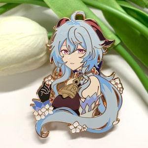Ganyu Genshin Impact Hard Enamel Pin - Etsy