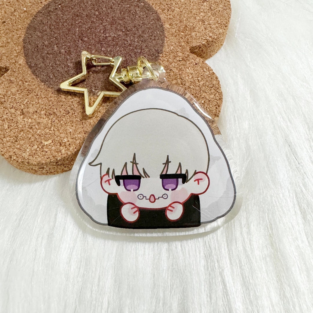 Cursed Speech Sorcerer 2 Anime Acrylic Keychain / Epoxy Charm Double ...