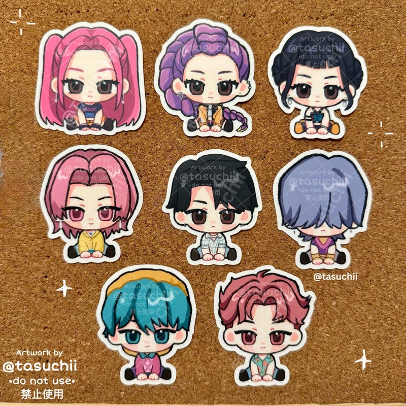 Kpop Demon Hunters Sticker - Etsy