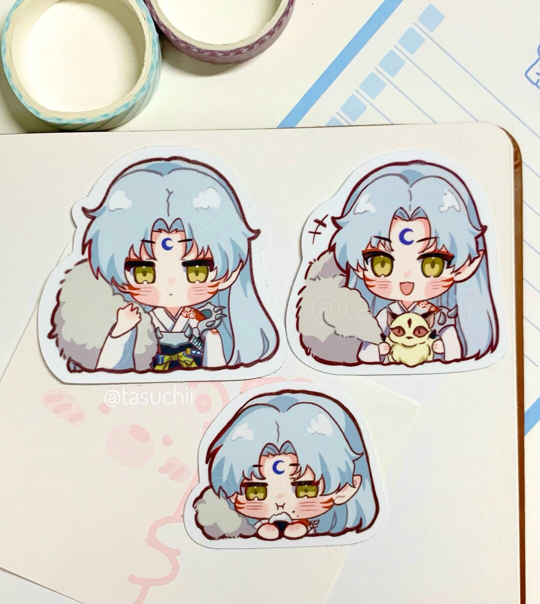Demon Lord Chibi Vinyl Stickers - Etsy