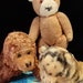 Collection of Three Best Friends: Bear, Tiger and Monkey Mohair With ...