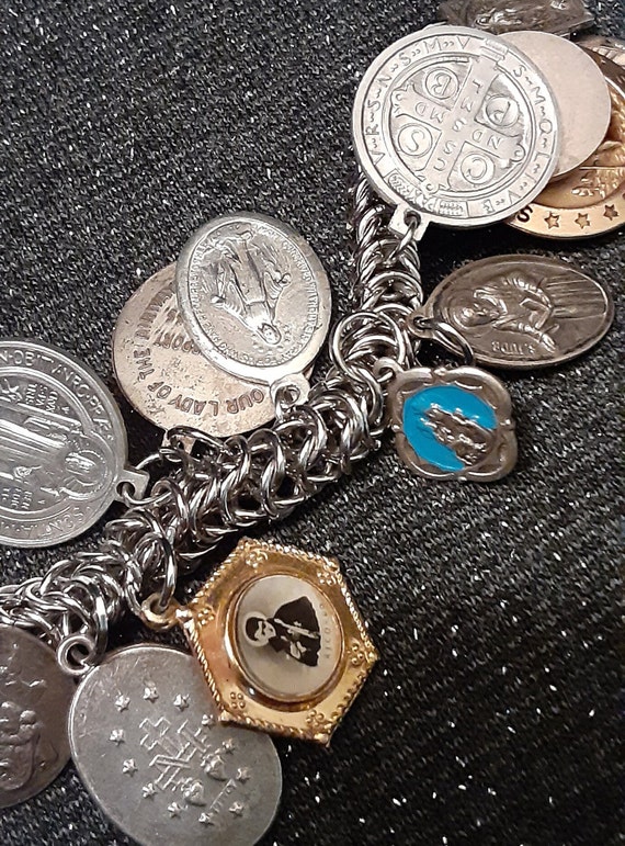 catholic charm bracelet - Gem