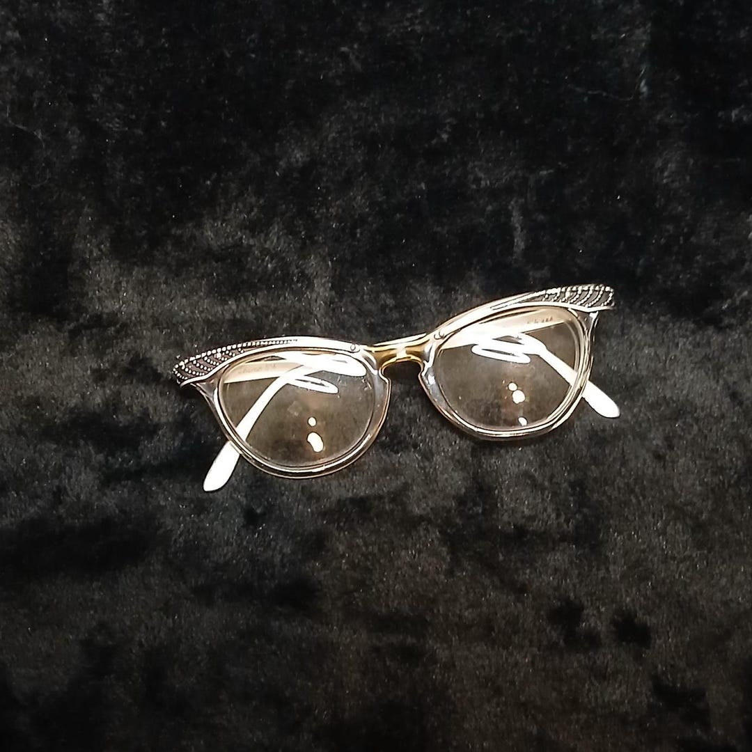 Elegant Vintage Women's Cat's Eye Glasses Shuron 1950s to 1960s Era - Etsy