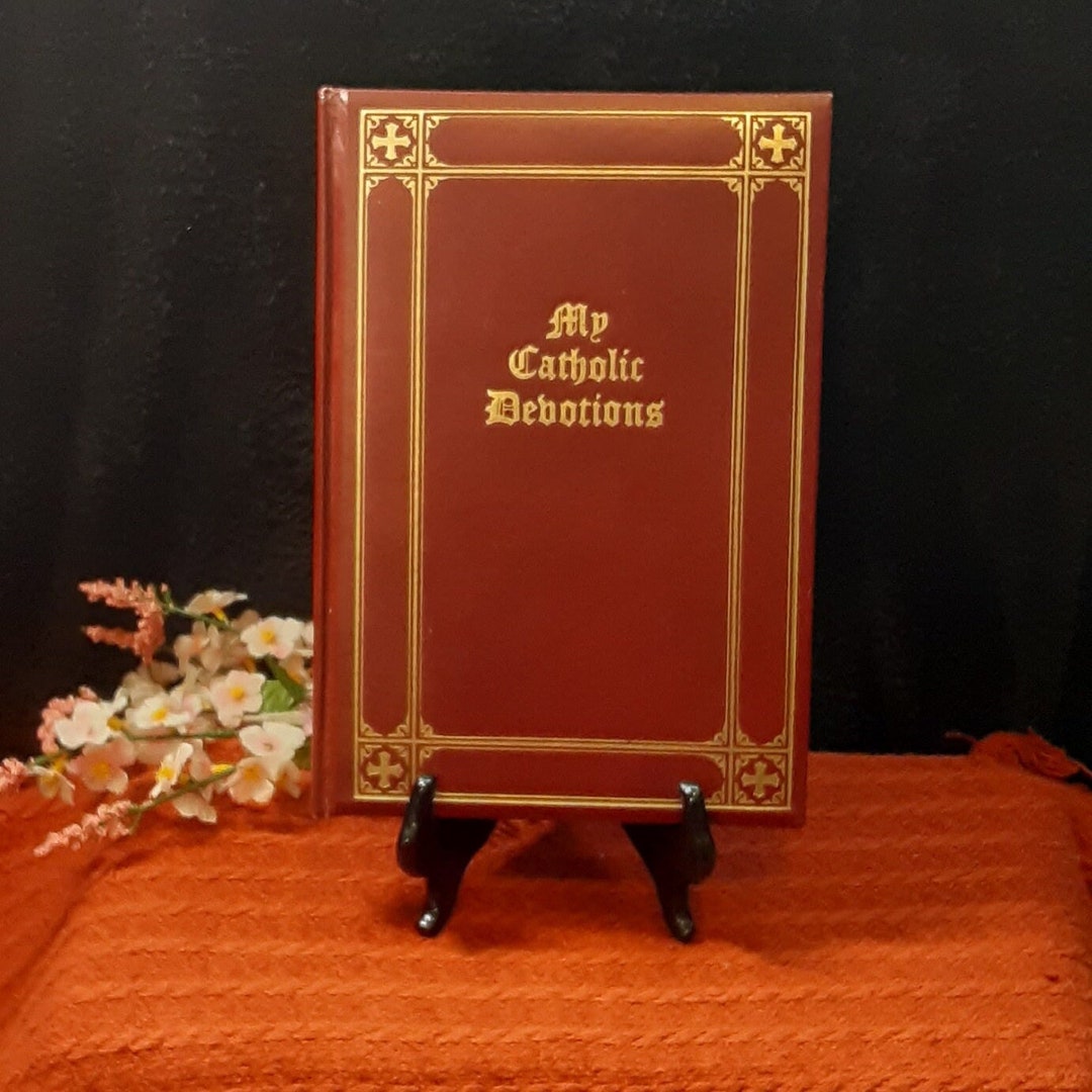 My Catholic Devotions ~ Vintage 1960s Hardcover Catholic Prayer Book ...