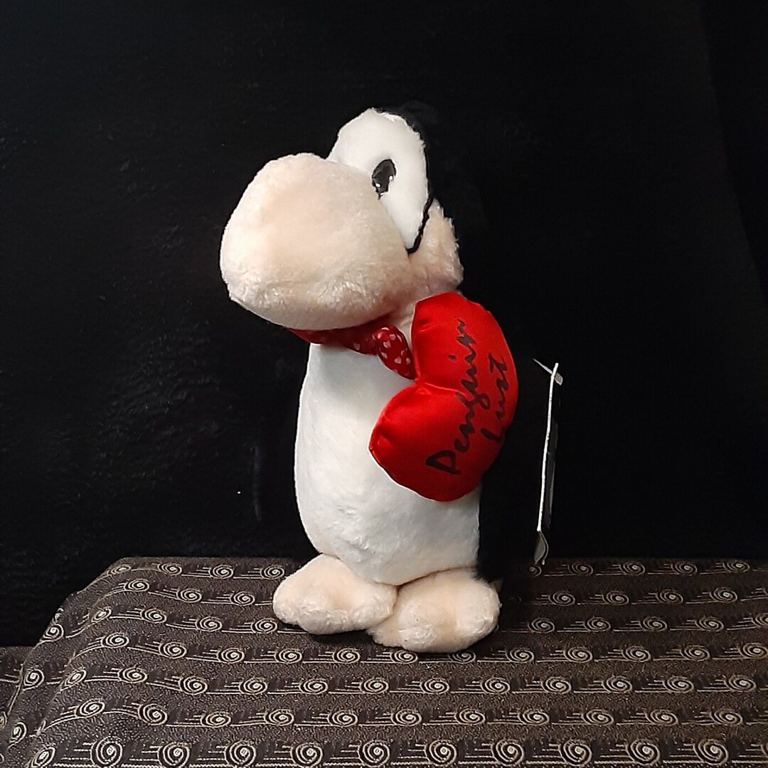 Opus 'penguin Lust' Stuffed Animal Plush Vintage 1982 With Tags ...