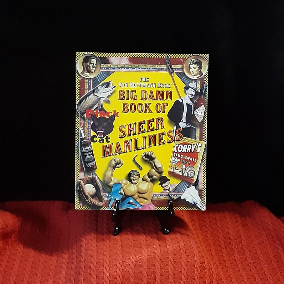 Big Damn Book of Sheer Manliness: 1998 Humor Coffee Table Book - Etsy