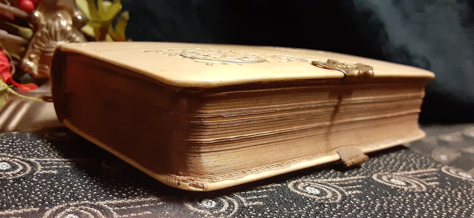Vintage Celluloid Cover Catholic Prayer Book in Czech With Beautiful ...