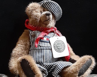 Engineer Teddy Bear - Etsy