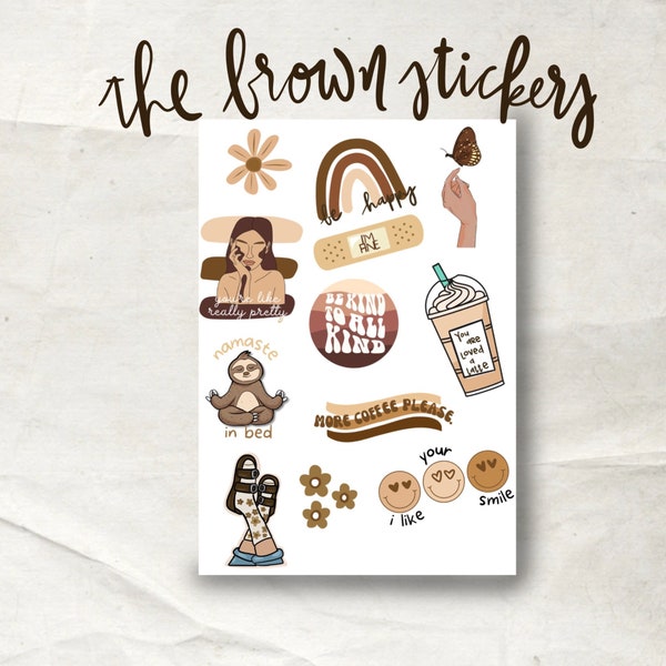 Brown Aesthetic - Etsy