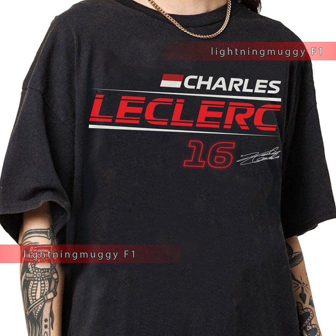 Charles Leclerc Formula One Shirt F1 T Shirt Charles Leclerc - Etsy