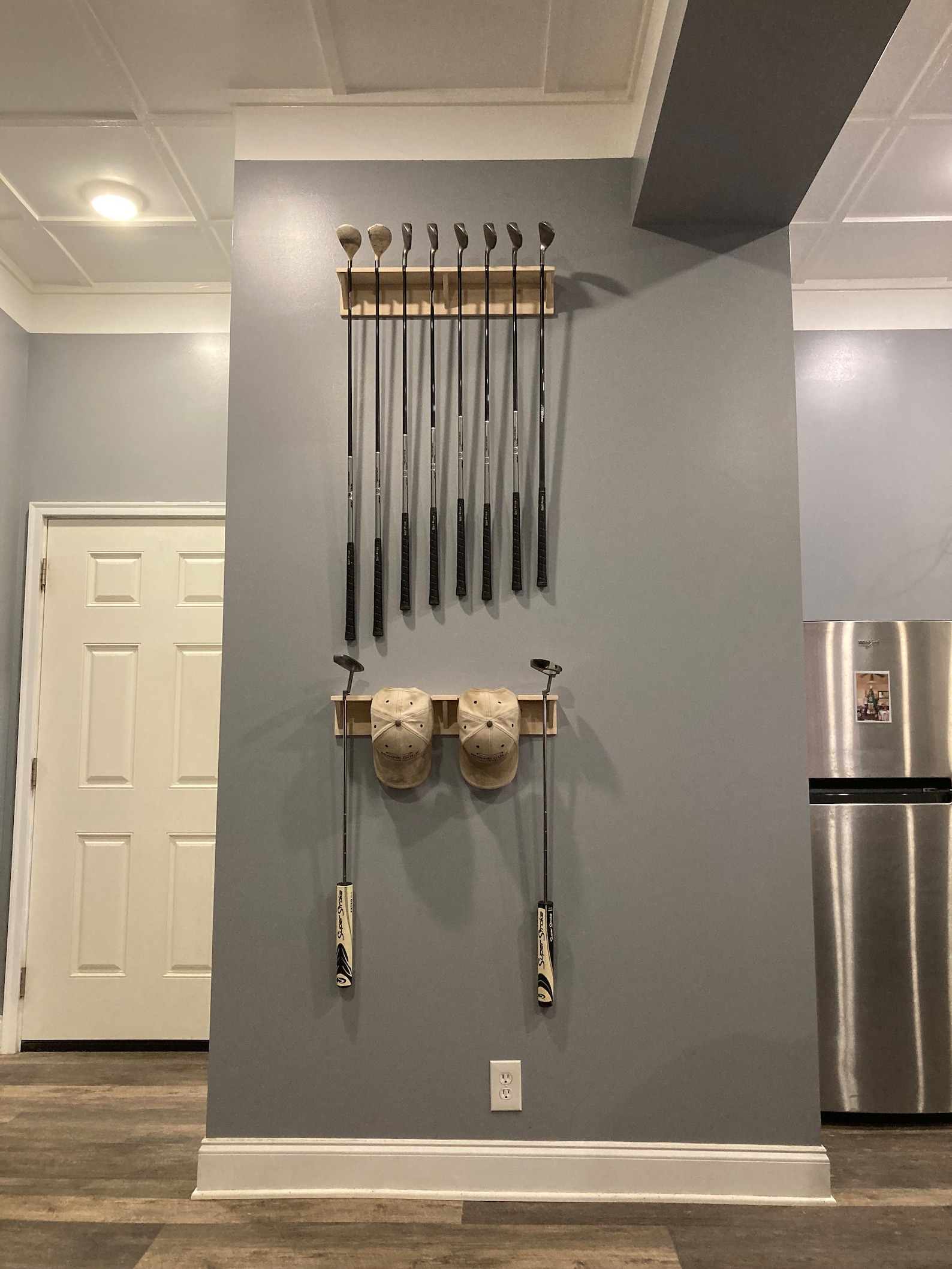 Golf Club Display Rack Shelf 8 Club Holder - Etsy